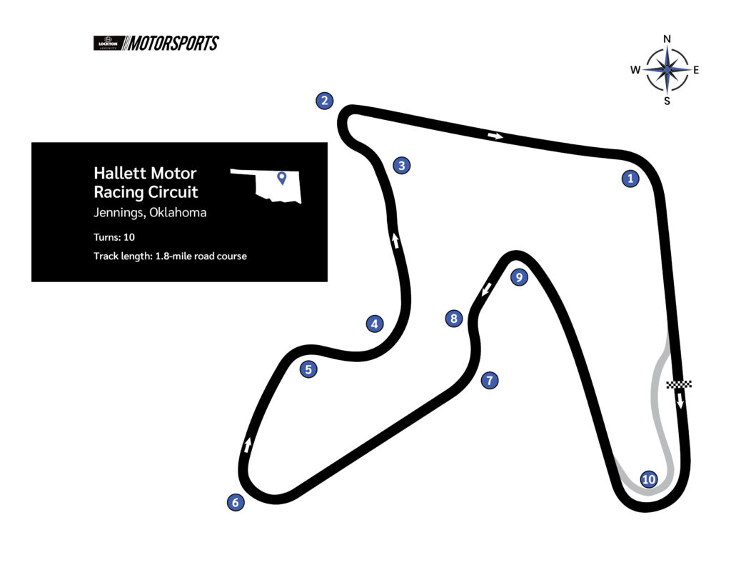 Track Maps, Facts and More | Lockton Motorsports