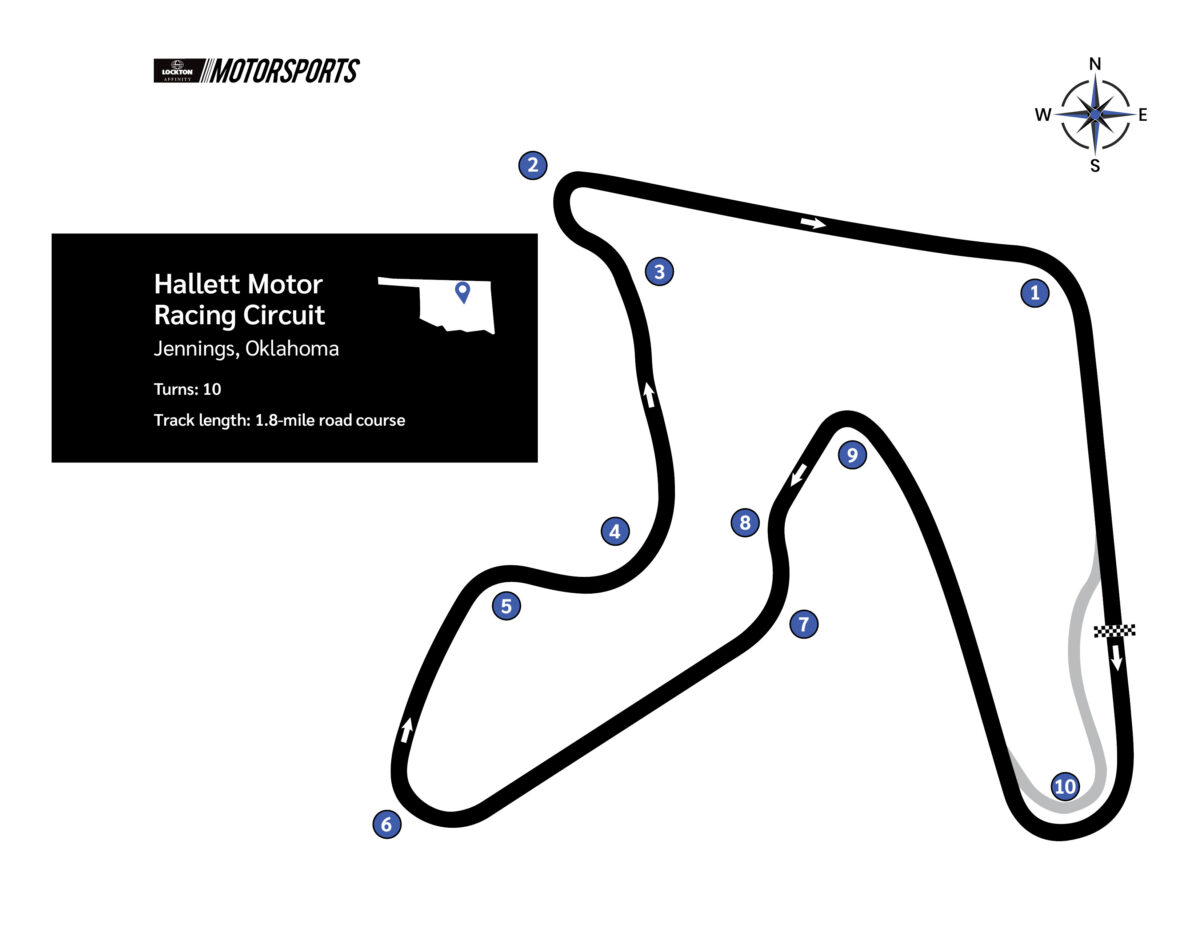 Track Maps, Facts and More | Lockton Motorsports
