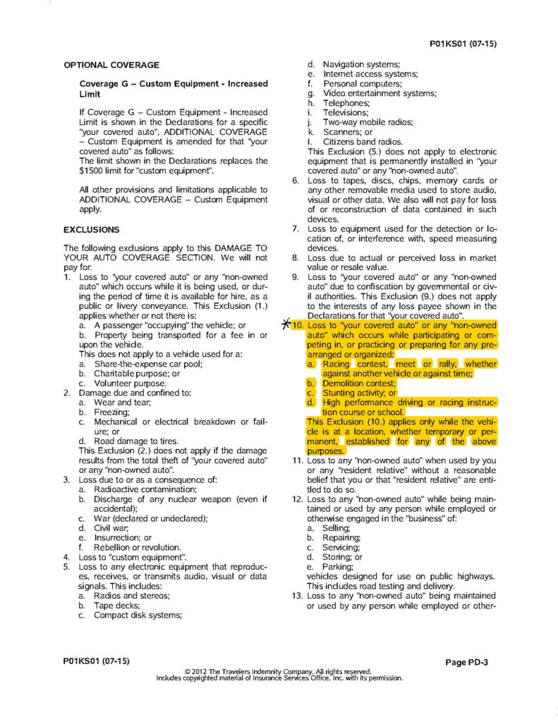 Personal Auto Policy Guide and Tips | Lockton Motorsports