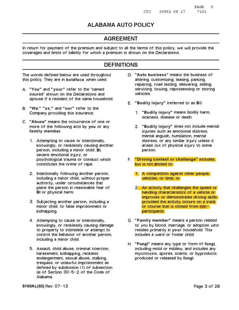 Personal Auto Policy Guide and Tips | Lockton Motorsports